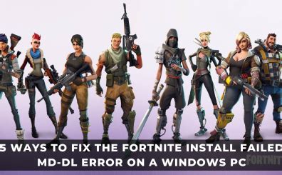 Ways To Fix The Fortnite Matchmaking Error On A Windows PC KeenGamer