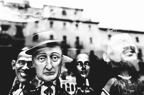 Premium Photo Puppets Seen Through Glass