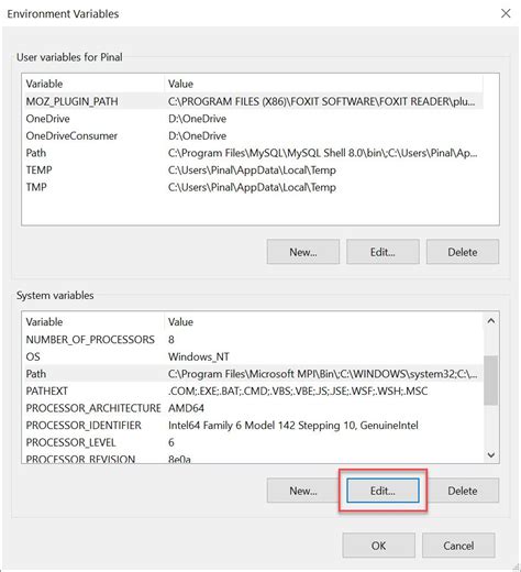 Sql Server Add Folder Paths To The Windows Path Variable For Easy Access Sql Authority With
