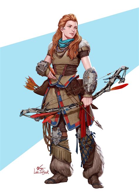 Aloy Horizon And 1 More Drawn By In Hyuklee Danbooru