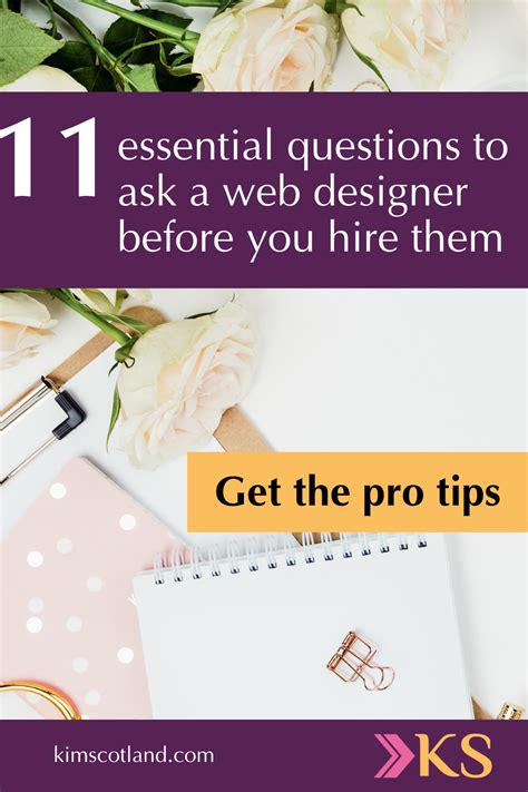 11 Essential Questions To Ask A Web Designer Kim Scotland Web Design