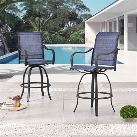 Outdoor Bar Height Patio Bar Stools Youll Love Wayfair