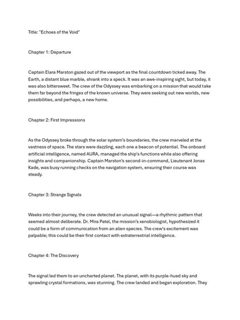 Echoes Of The Void Pdf Extraterrestrial Life Astronomy