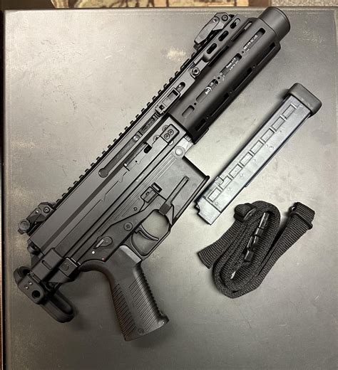 Bandt Apc9 Sd Subcompact Sbr With Telescopic Stock And 75” Sd Suppressor