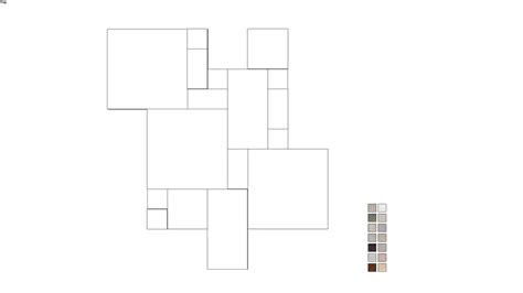 French Pattern 3d Model