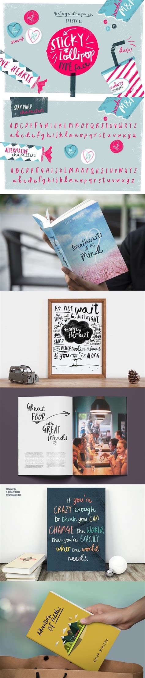 Sticky Lollipop Typeface Wedding Fonts Typeface Cool Fonts