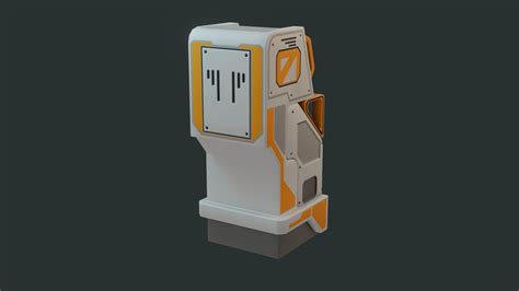Sci Fi Computer 3d Model By Sathak