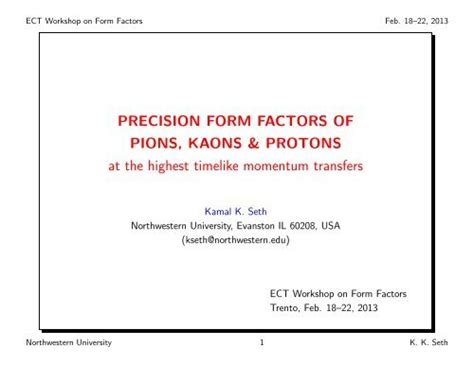 New Results For The Form Factors Of Pion Kaon And Proton At Fisica
