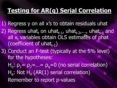 Ppt 12 Autocorrelation Powerpoint Presentation Free Download Id6784108