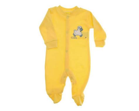 Mameluco Amarillo marca Baby Colors para Bebé Niño Coppel