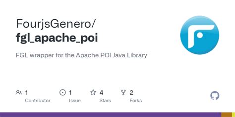 GitHub FourjsGenero Fgl Apache Poi FGL Wrapper For The Apache POI