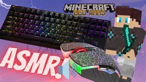 Keyboard Mouse Sounds Asmr Hypixel Bedwars Youtube
