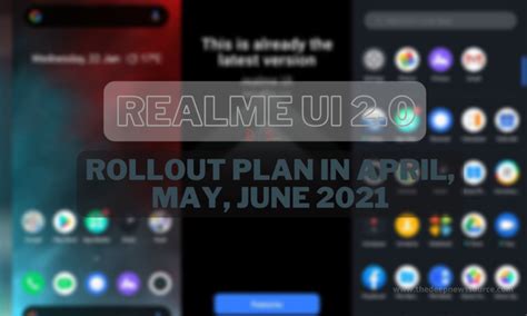 Realme UI Rollout Plan In April May June The Deep News Source