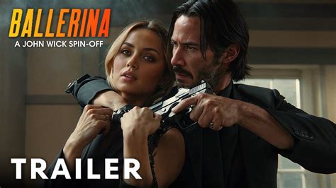 Ballerina A John Wick Story First Trailer 2024 Keanu Reeves Ana De Armas Youtube