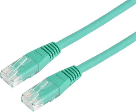 Prokord Tp Cable Utp Cat6 Unshielded Lszh Rj45 1m Green 10 Pack Cat6