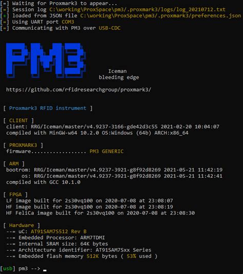 Proxmark3 Easy Iceman Firmware Rfid And Nfc Chip Implants And Biohacking Products