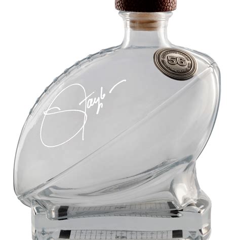 Lawrence Taylor Canton Distillery Football Decanter Pro Football Hall