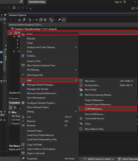 Setting Up The Server Using Visual Studio AXISVM