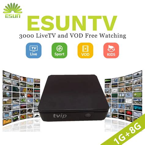 Tvip Box Tvip412 With 1 Year Iptv Esuntv Arabic Europe Iptv Linux