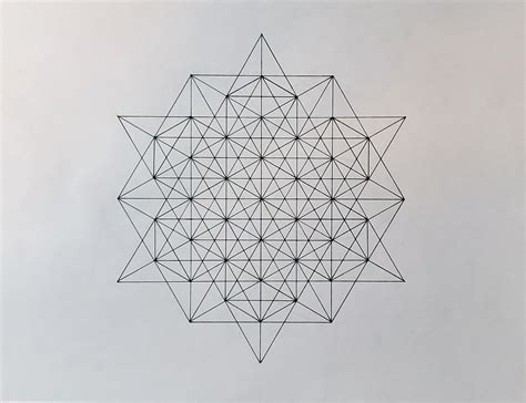 64 Tetrahedron Grid Sacredgeometry