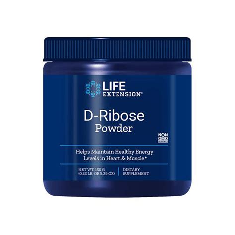 Life Extension D Ribose Powder 150 Grams Suppist