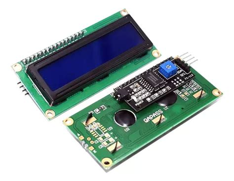 Display Lcd 16x2 Módulo I2c Serial Soldado Para Arduino Nf