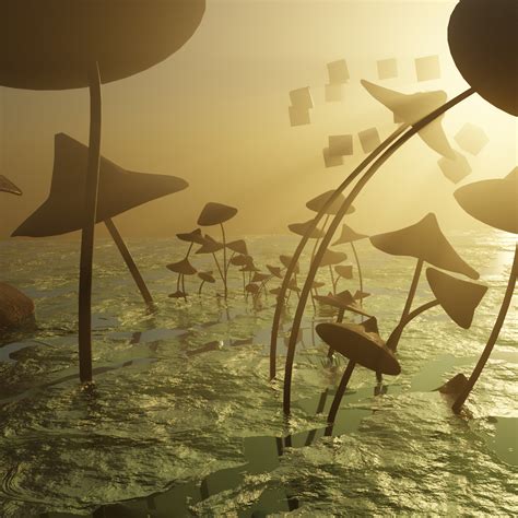 Adri Mukund Mushroom God Rays Practise