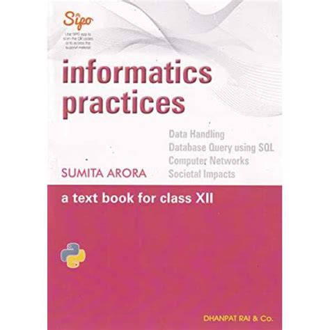 A Text Book Informatics Practices For Class Examination Book Price In India
