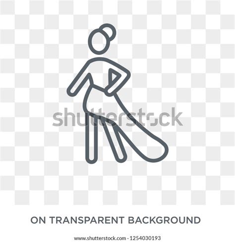 Modeling Woman Icon Trendy Flat Vector Stock Vector Royalty Free 1254030193 Shutterstock