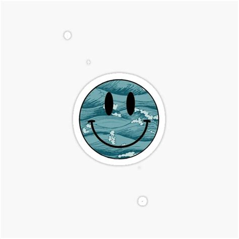 Smiley Face Sticker For Sale By Charislit Redbubble