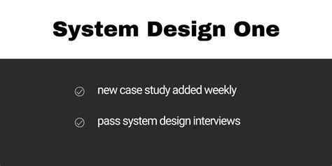 Bytebytegohqsystem Design 101 简介 图文并茂使用通俗的语言解释复杂的系统。 帮助您准备系统设计面试