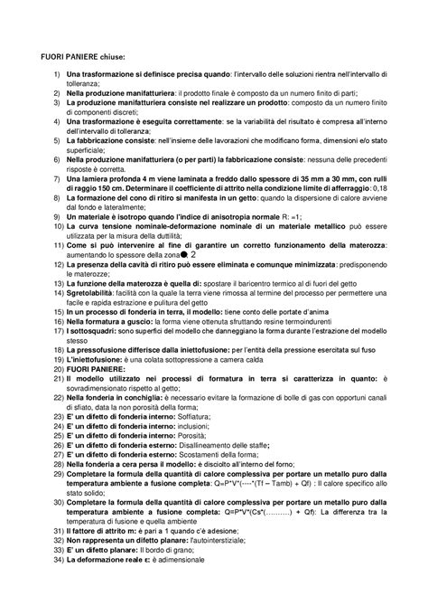 Tecnologie E Sistemi Produttivi Aperte E Fuori Paniere Panieri Di
