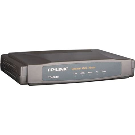 Modem Extern Adsl 2 Cu Router Bridgeandnat Tp Link Td 8810 Modem