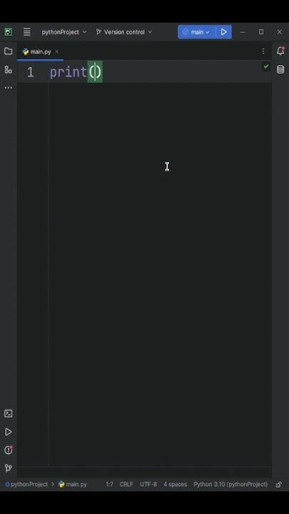 Как написать Hello World на Python Youtube