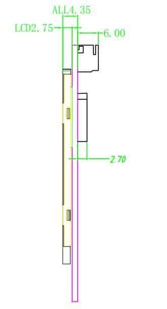 2 2 inch uart protocol display uart rs232 rs485