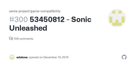 53450812 Sonic Unleashed Issue 300 Xenia Project Game