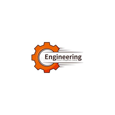 Engineering Logo Design Vector Graphics Stock Vector Illustration Of