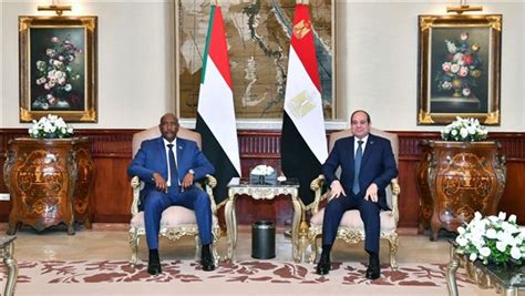 الرئيس السيسي يؤكد حرص مصر على دعم وحدة الصف السوداني