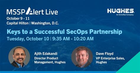 Hughes On Linkedin Mssp Alert Live Speakers