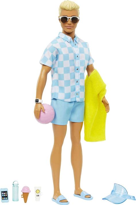 Barbie Beach Day Ken Hpl74 • See Best Prices Today