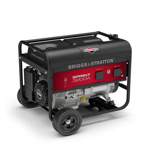 Briggs And Stratton Portable Generator Sprint 3200a Incomplete Hmr