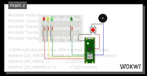 Semaforo 10 Wokwi Esp32 Stm32 Arduino Simulator