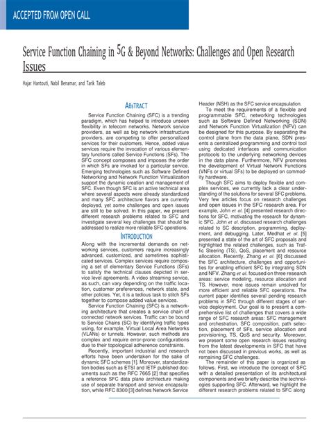 pdf service function chaining in 5g and beyond networks challenges and