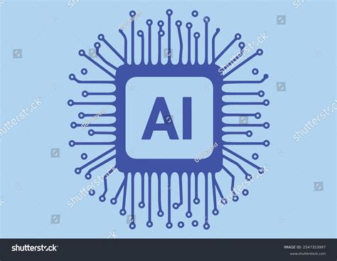 Artificial Intelligence Logo Icon Vector Symbol Stock Vector Royalty Free 2547353997