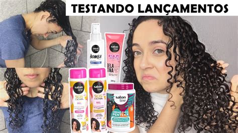 ROTINA CAPILAR COMPLETA Testando Sos cachos mel Creme definição