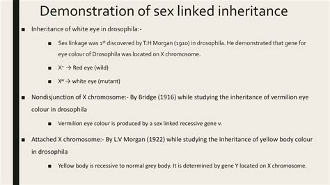 Sex Determination Sex Linkage And Multiple Allels Pptx
