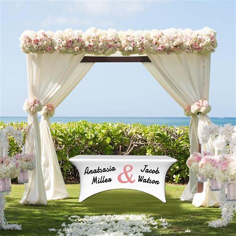 Mantel Personalizado Para Mesa Rectangular Plegable De 4 Pies Y 6 Pies