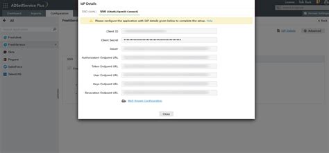Openid Oauth Single Sign On Adselfservice Plus