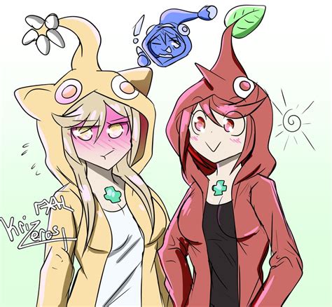 My Art Drew This For When Pikmin 4 And Pyra Mythra Amiibo Came Out