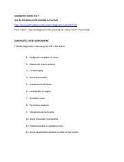 ICD 9 Diagnostic Code Assignment Find Codes For Various Medical